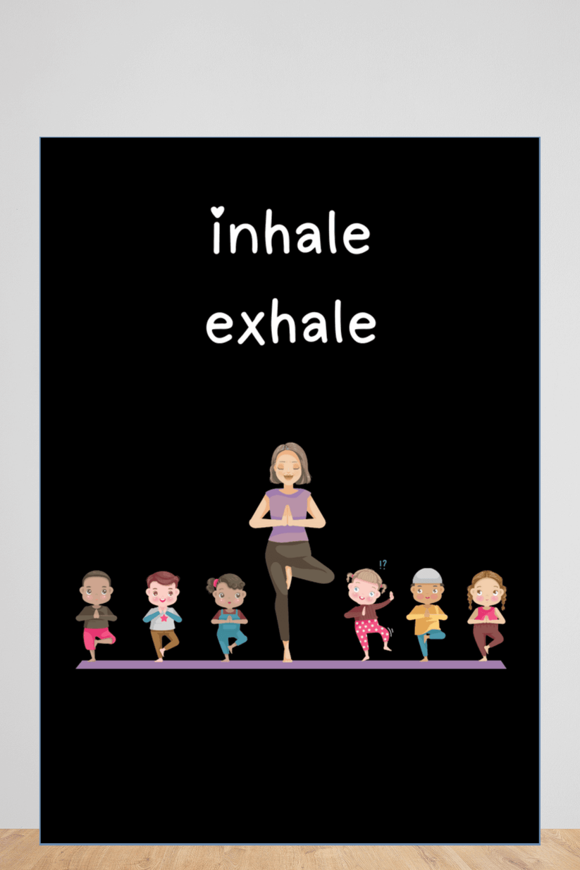 inhale exhale | poster – sunny buttons